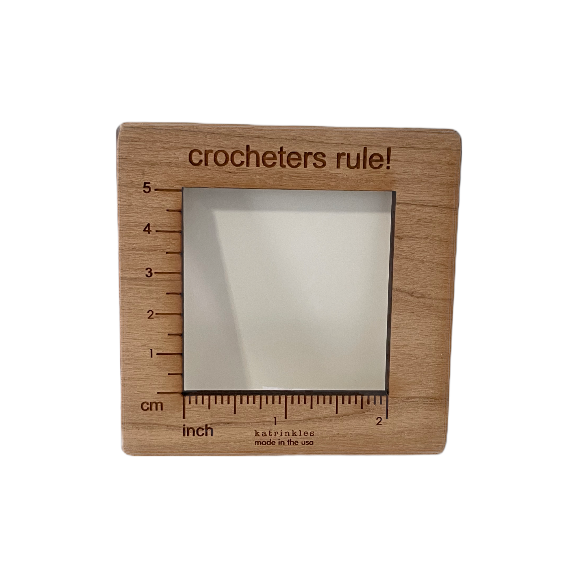 Katrinkles Gauge Rulers | For Ewe: An Inclusive Fiber Community